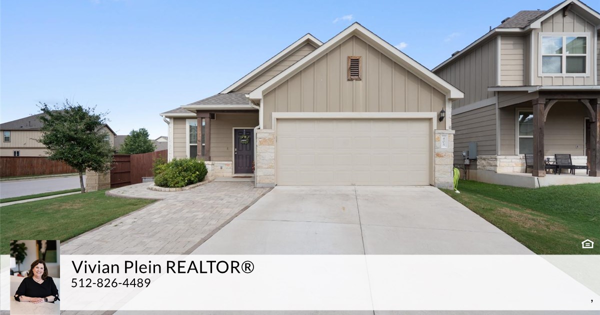 405 Andele Way, Liberty Hill, TX 78642